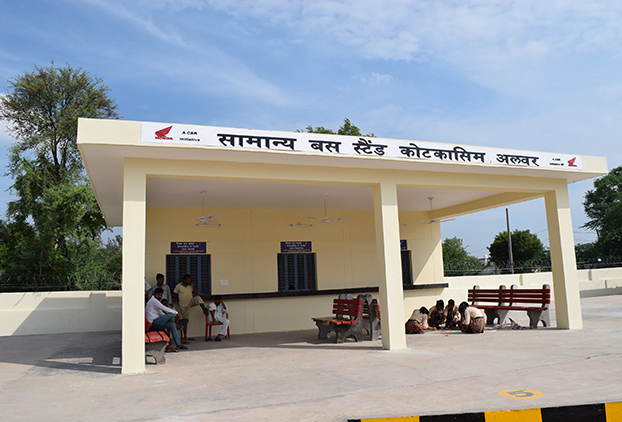 Bus Stand Construction | Honda India Foundation